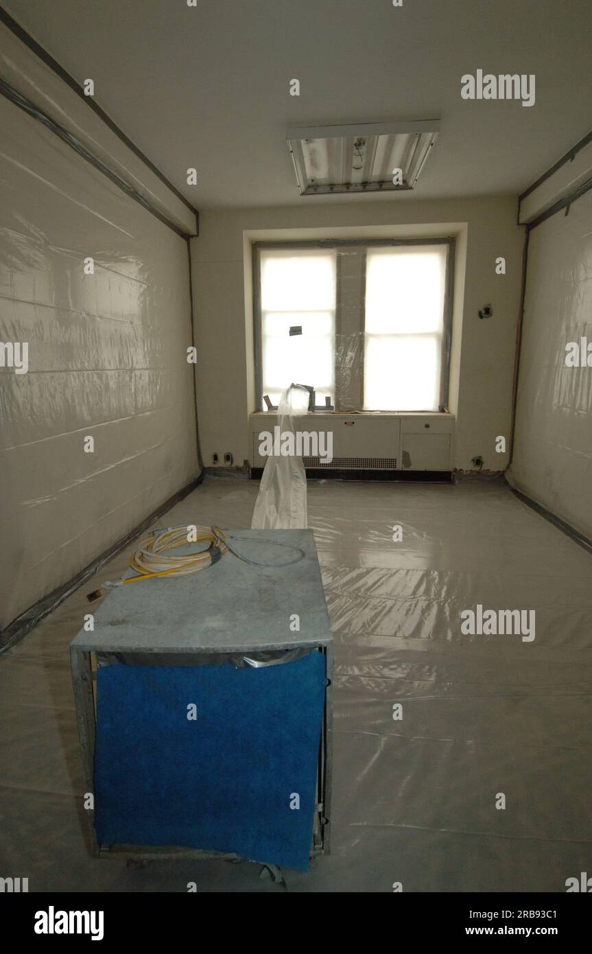 Main Interior Building: views from interior, exterior renovation ...