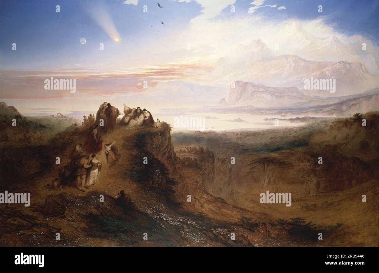 Martin eve of deluge hi-res stock photography and images - Alamy