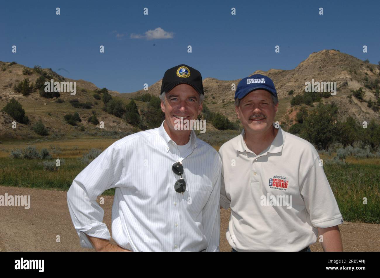 Visit of Secretary Dirk Kempthorne and aides to Theodore Roosevelt ...