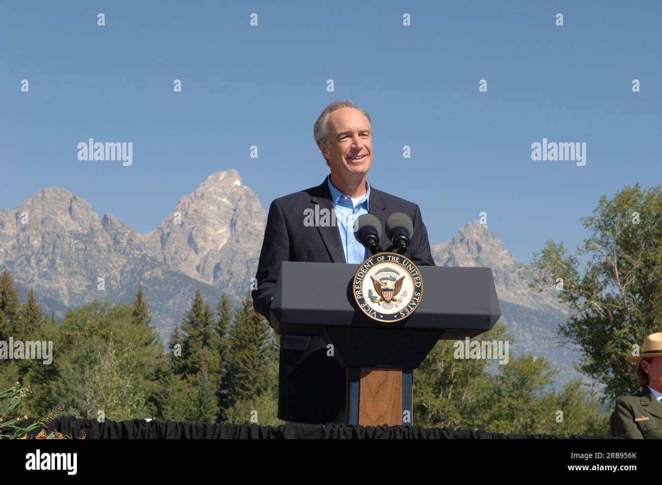 Dedication ceremony for the new Craig Thomas Discovery and Visitor ...