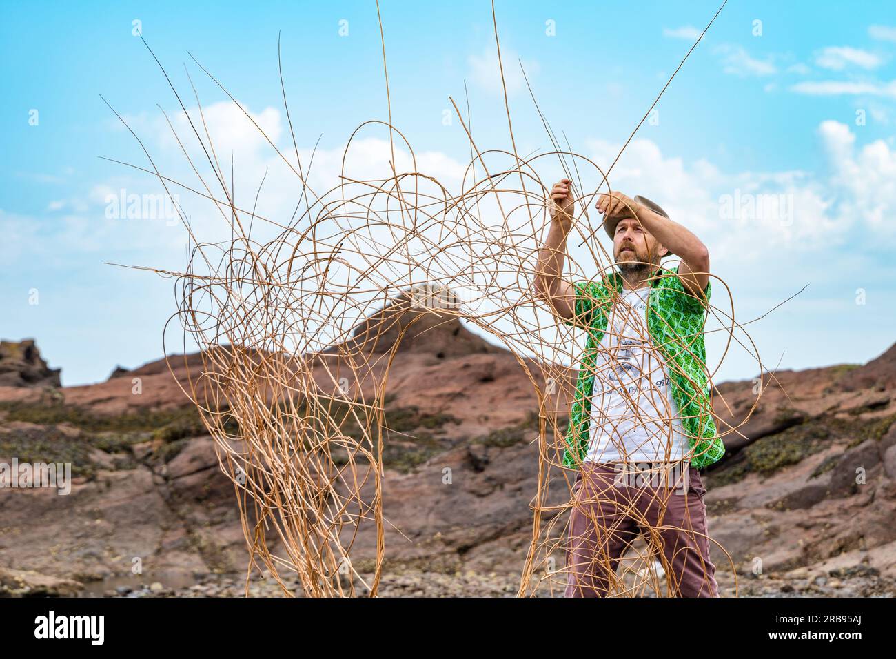 Dunbar, East Lothian, Scotland, UK, 8th July 2023. European Stone ...