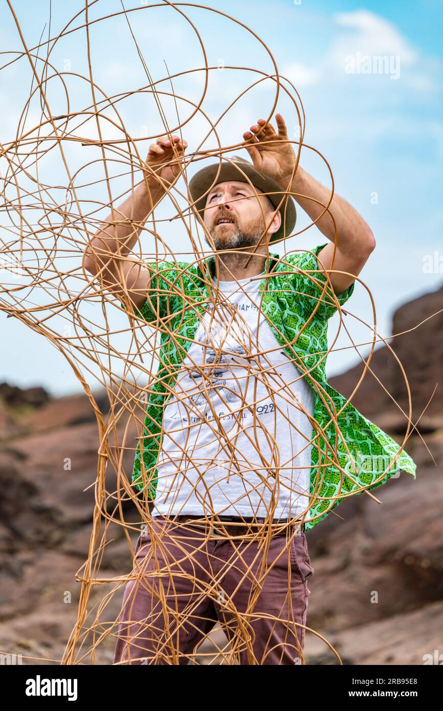 Dunbar, East Lothian, Scotland, UK, 8th July 2023. European Stone ...