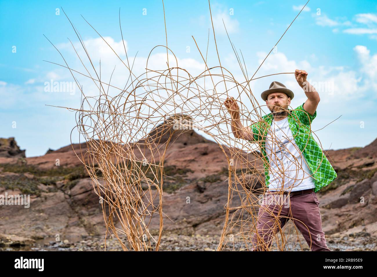 Dunbar, East Lothian, Scotland, UK, 8th July 2023. European Stone ...