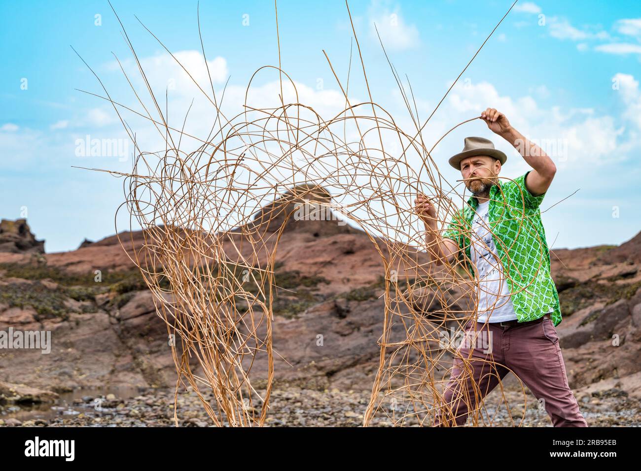 Dunbar, East Lothian, Scotland, UK, 8th July 2023. European Stone ...