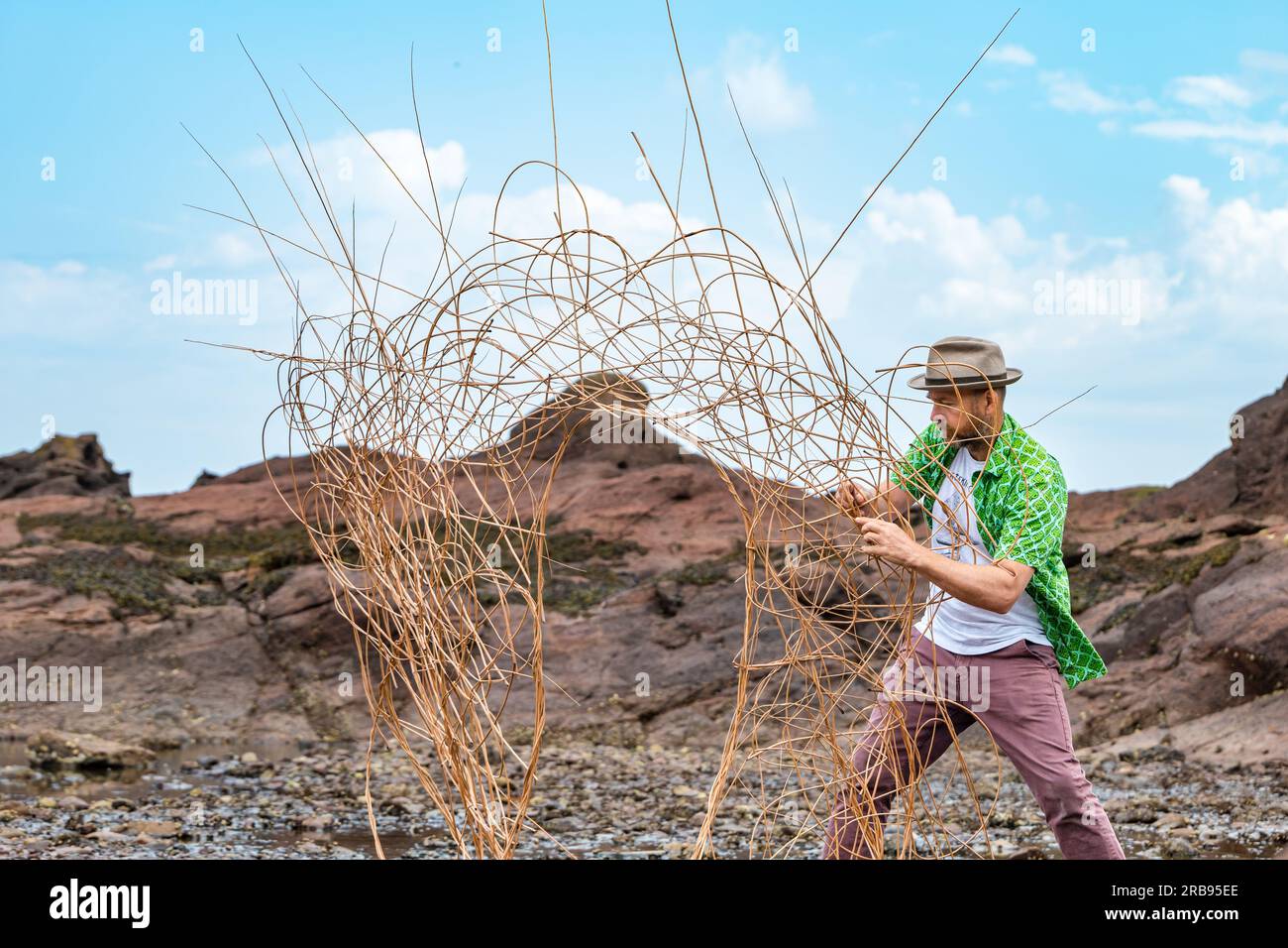Dunbar, East Lothian, Scotland, UK, 8th July 2023. European Stone ...