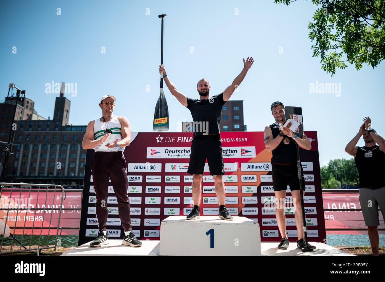 Duisburg, Germany. 08th July, 2023. Canoe: German championship ...