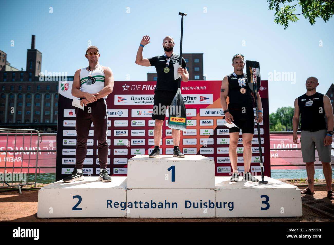 Duisburg, Germany. 08th July, 2023. Canoe: German championship ...