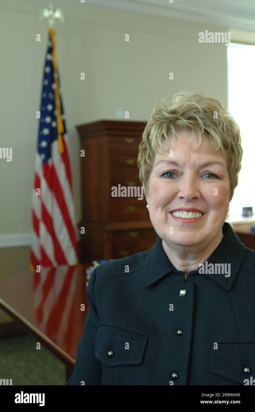 Official portrait of Mary Bomar, Director, National Park Service Stock ...