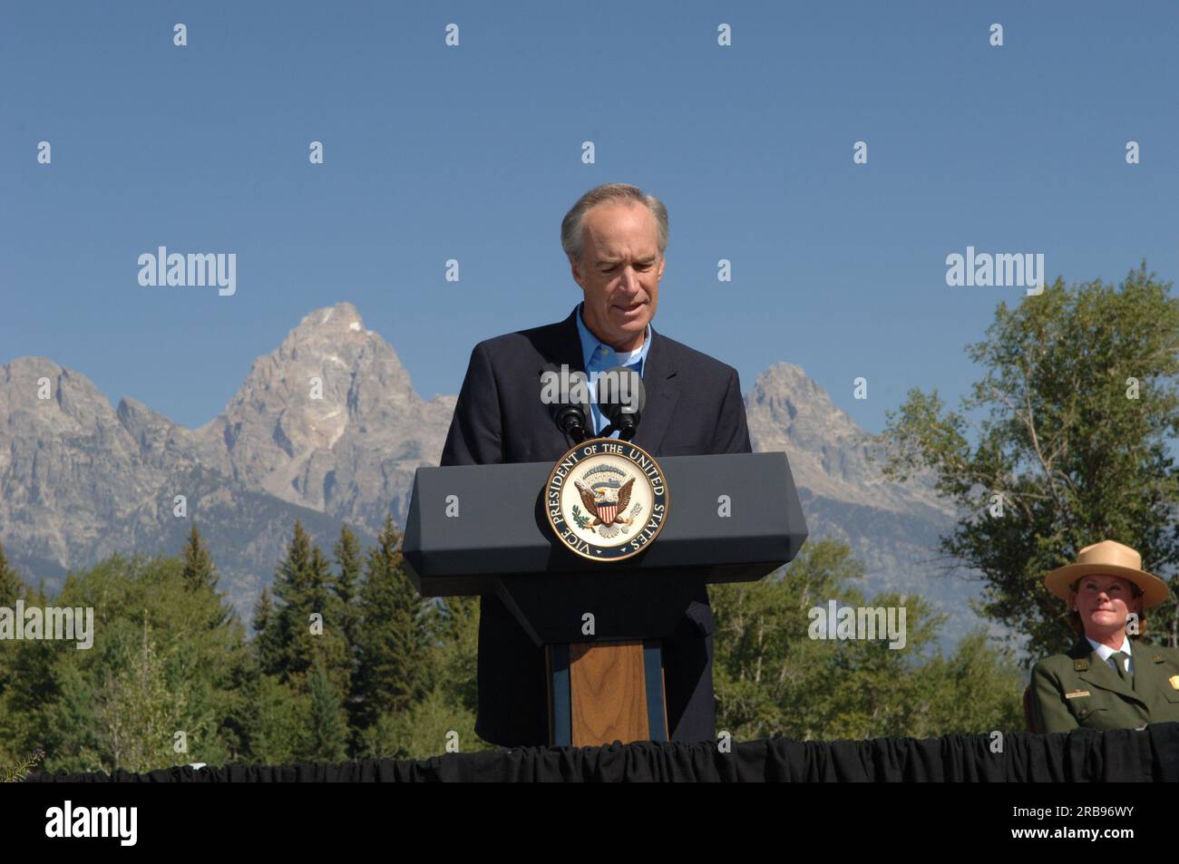 Dedication ceremony for the new Craig Thomas Discovery and Visitor ...