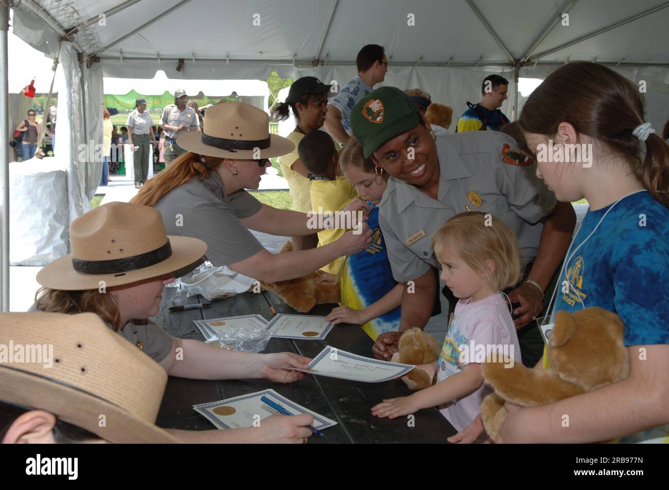 Activities at the National Park Service (NPS)-sponsored National Junior ...