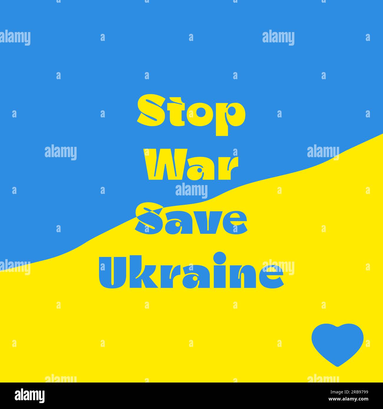 stop war, save Ukraine square banner Stock Vector Image & Art - Alamy
