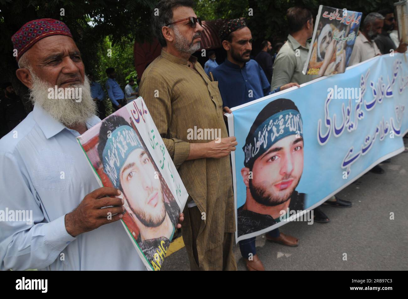 Shaheed burhan wani hi-res stock photography and images - Alamy