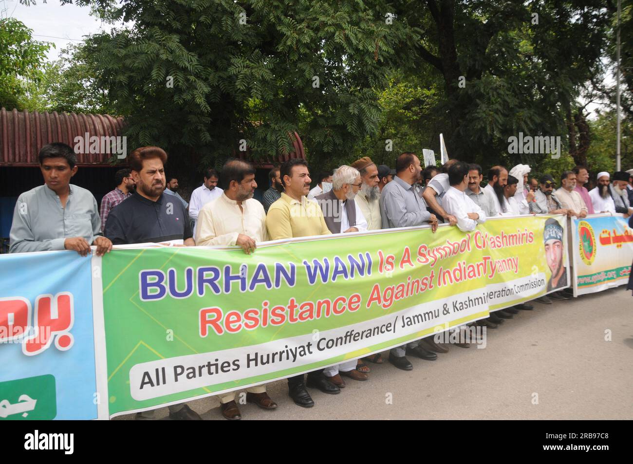Shaheed burhan wani hi-res stock photography and images - Alamy