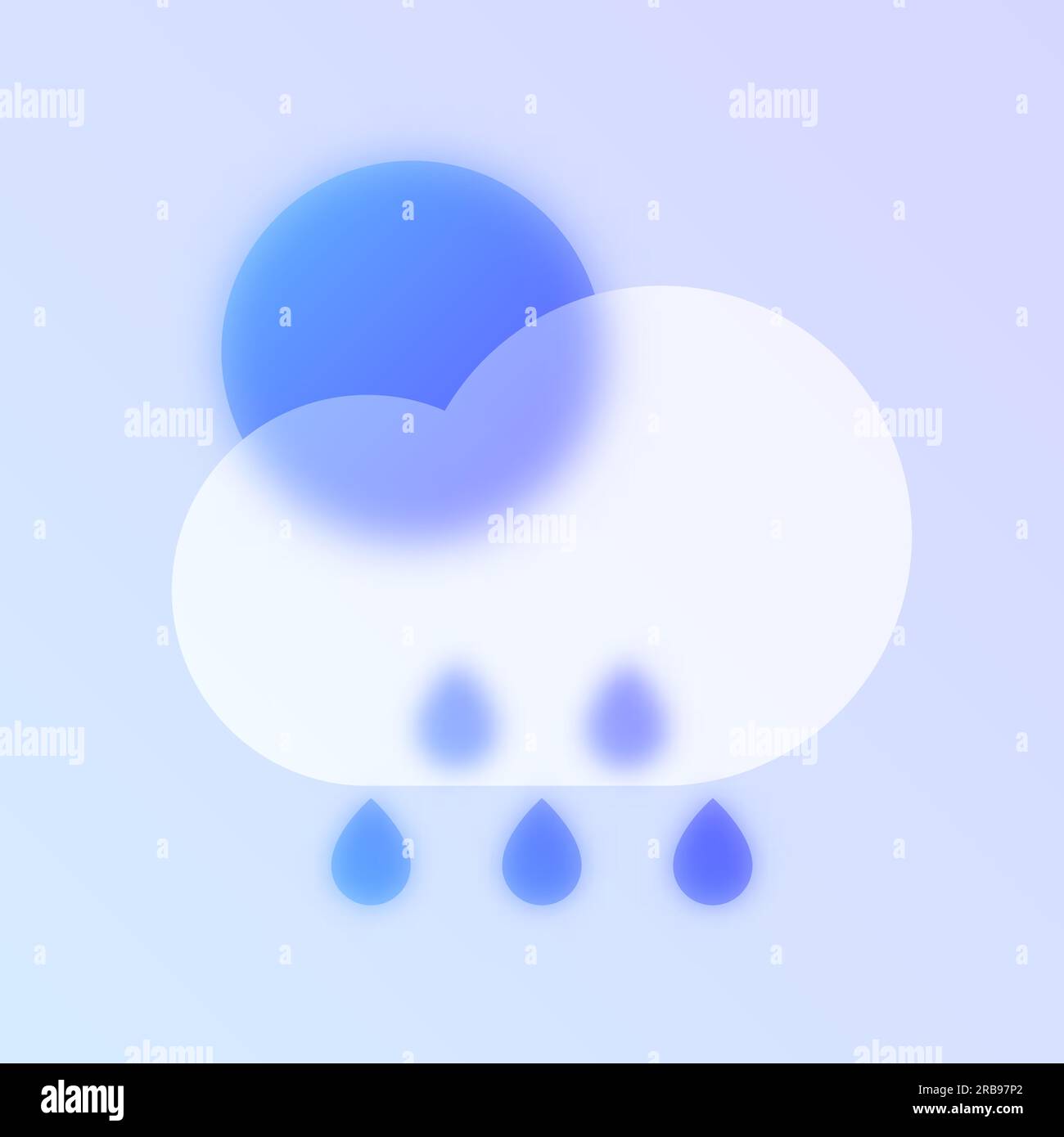 rain weather glass morphism Stock Vector Image & Art - Alamy