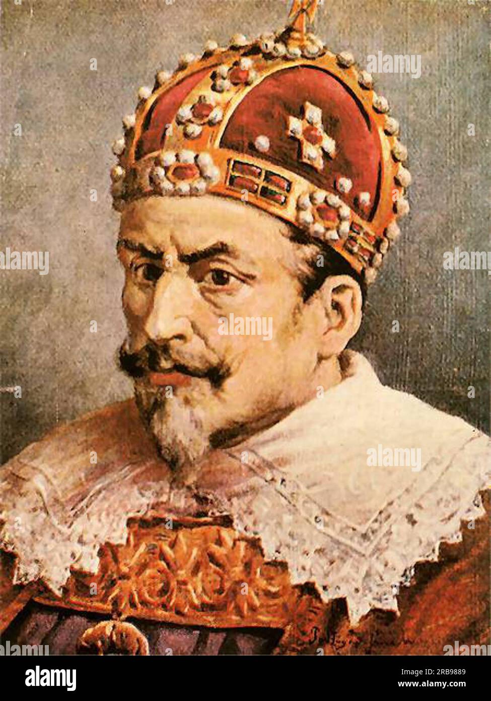 Sigismund III Vasa by Jan Matejko Stock Photo - Alamy