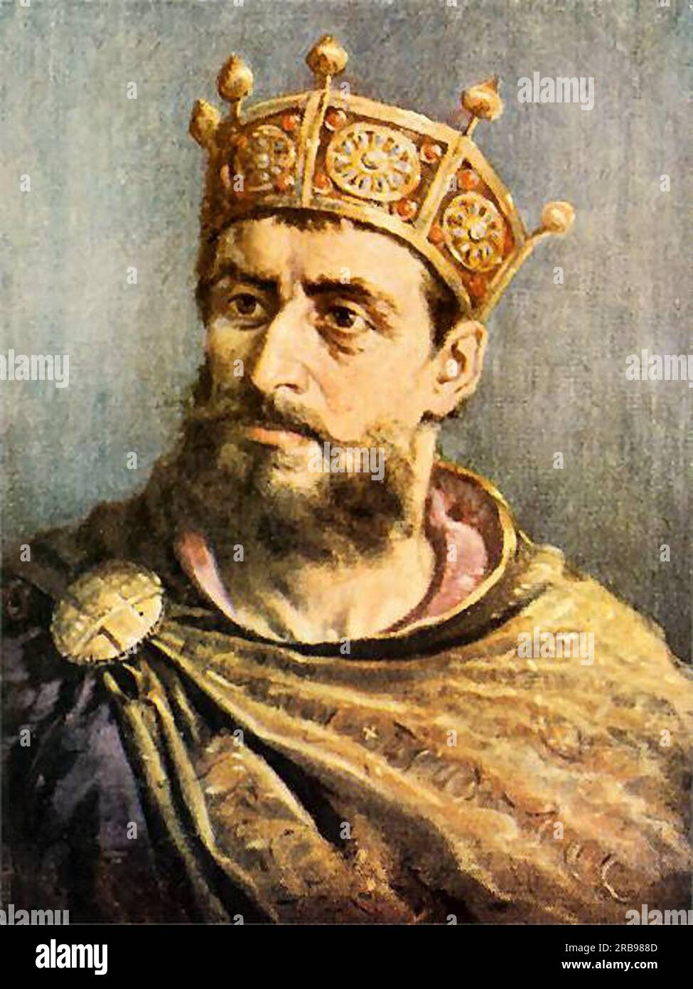 Mieszko II Lambert by Jan Matejko Stock Photo - Alamy