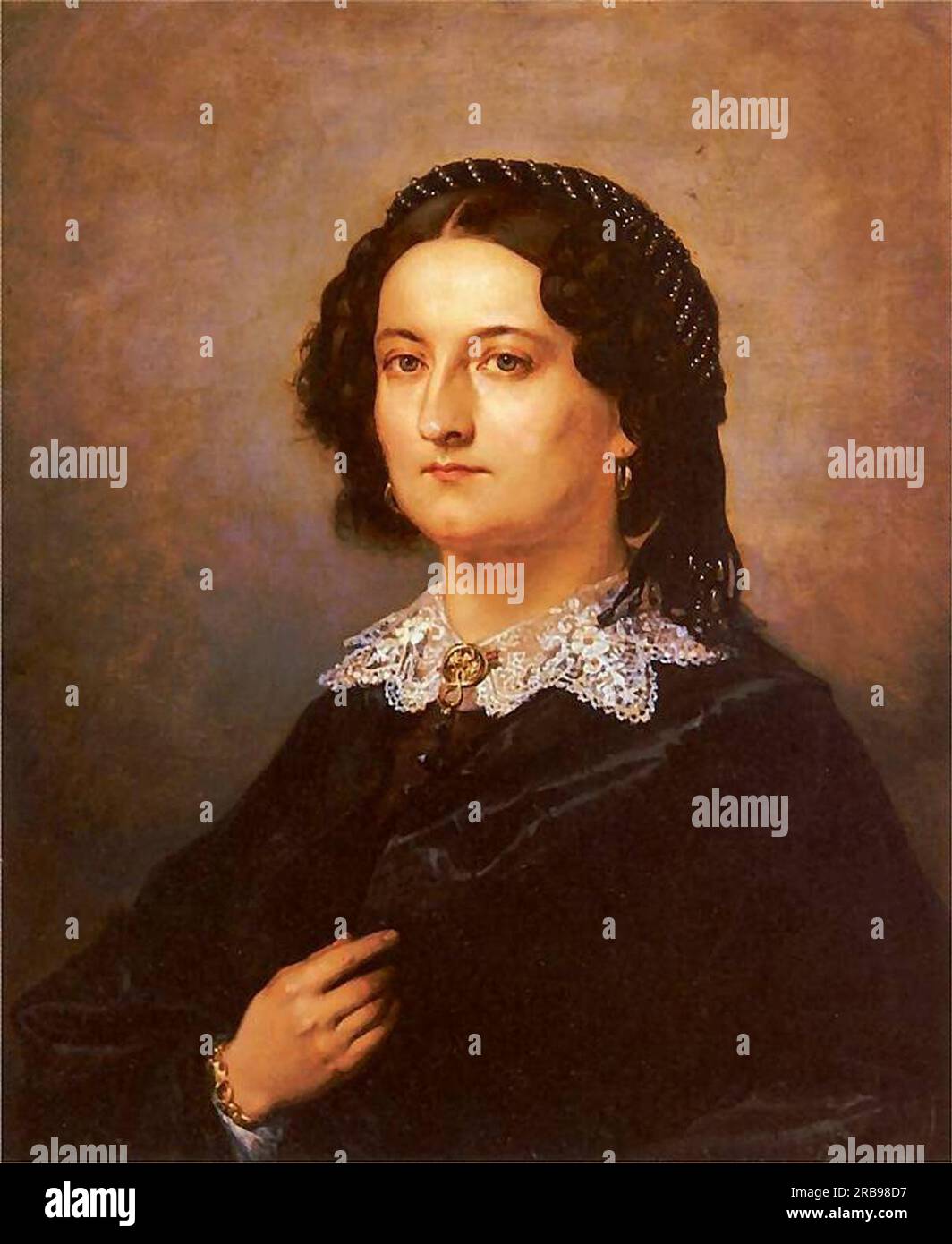 Victoria Kosinska by Jan Matejko Stock Photo - Alamy