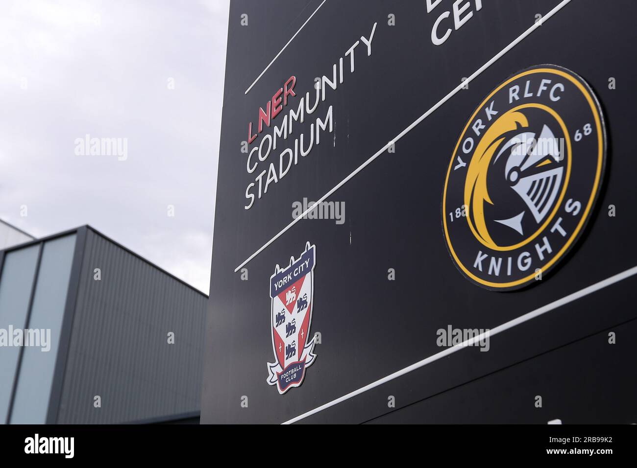 A general view of the LNER Community Stadium during the Pre-season ...