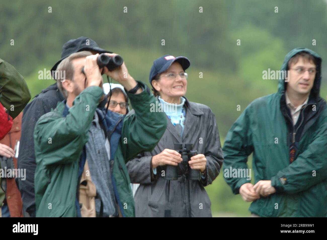 Acting Secretary P. Lynn Scarlett and aides participating in ...
