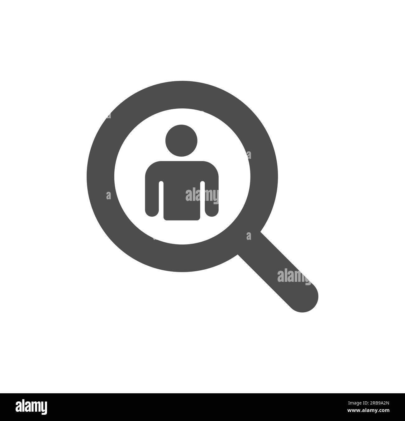 Staff selection icon Black and White Stock Photos & Images - Alamy