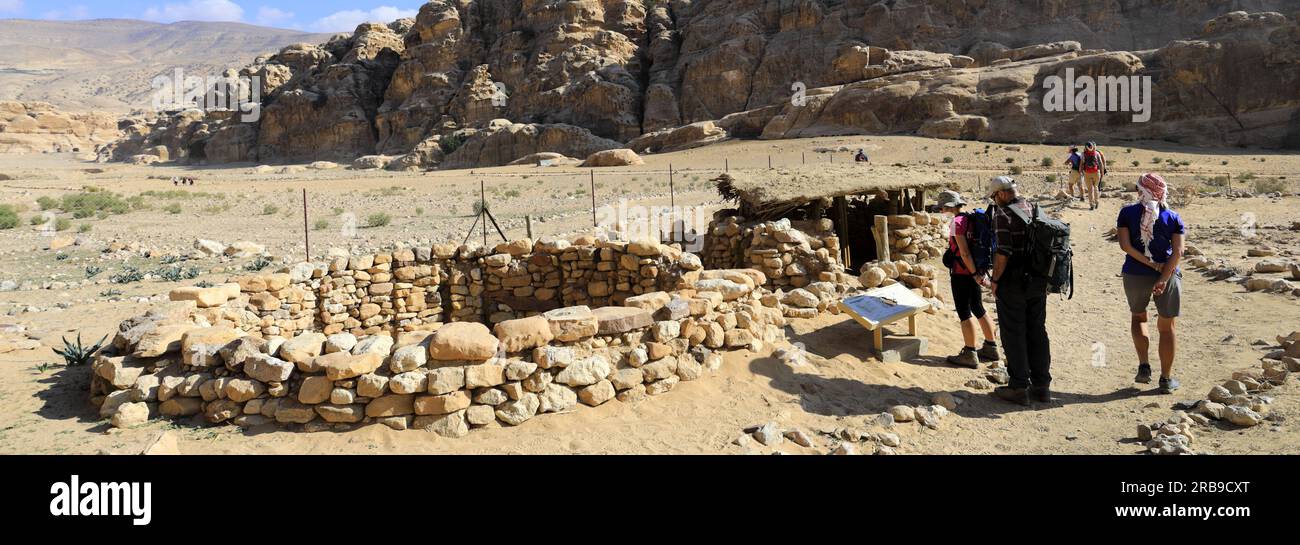 The Neolithic archaeological site of Bayda village, near Little Petra ...