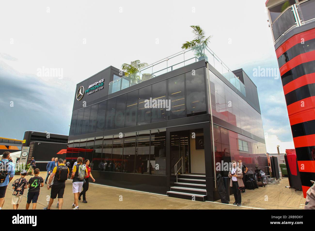 Mercedes-AMG Petronas F1 Team during the Formula 1 Championship Formula ...
