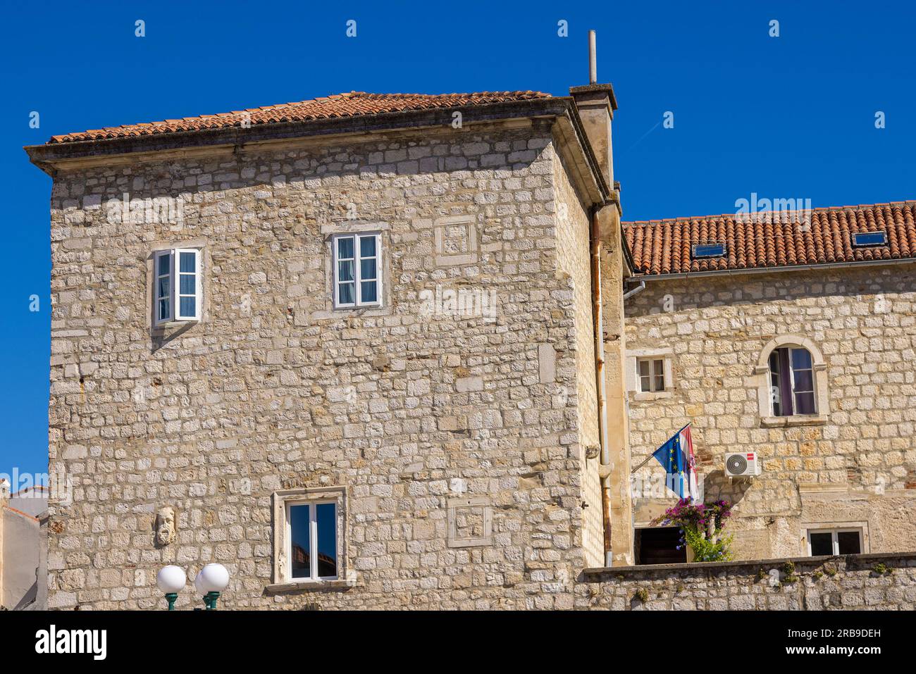 The old town of Rab, the Adriatic Sea in Croatia Stock Photo - Alamy