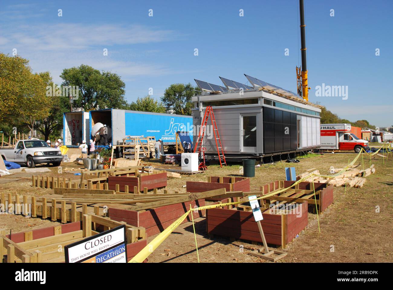 Housing displays from the Solar Decathlon --design competition for ...