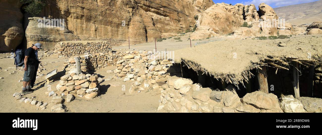The Neolithic archaeological site of Bayda village, near Little Petra ...