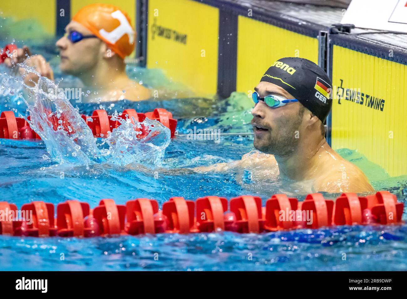 Berlin, Germany. 08th July, 2023. Swimming: German championship ...