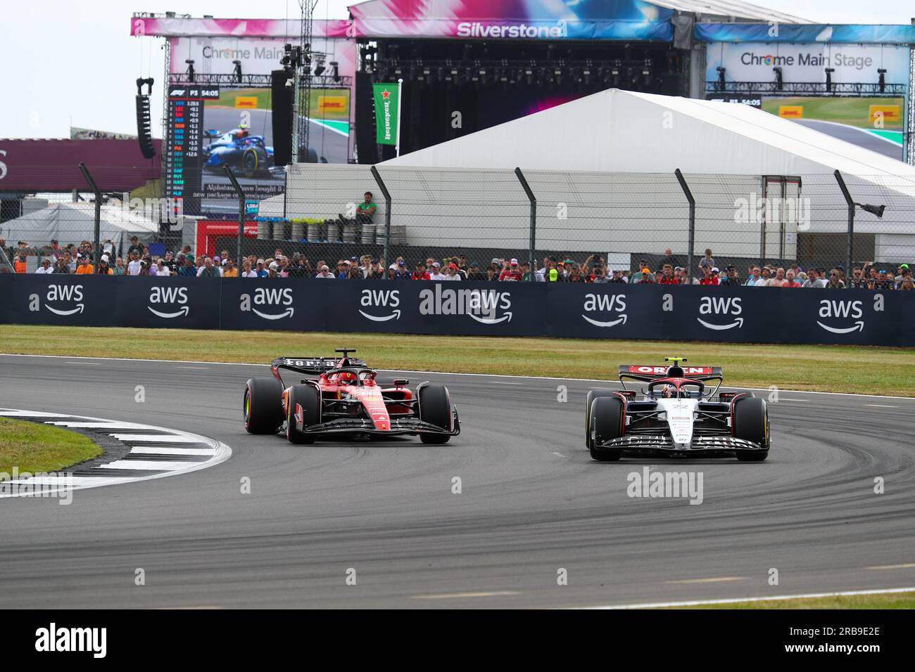 Charles Leclerc (MON) Ferrari F1-23 during the Formula 1 Championship ...