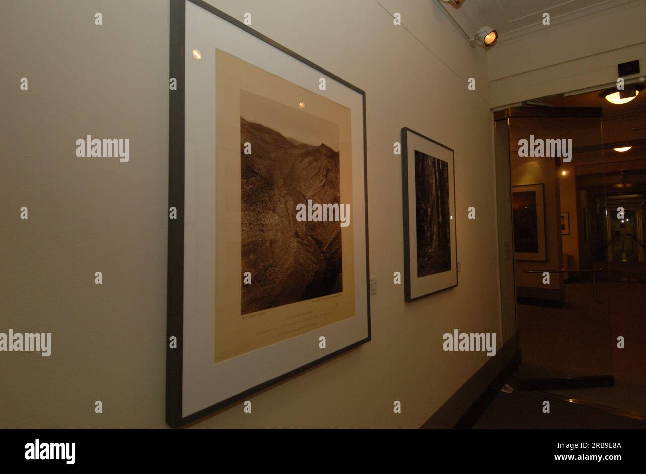 Interior Museum exhibits, viewing spaces Stock Photo - Alamy