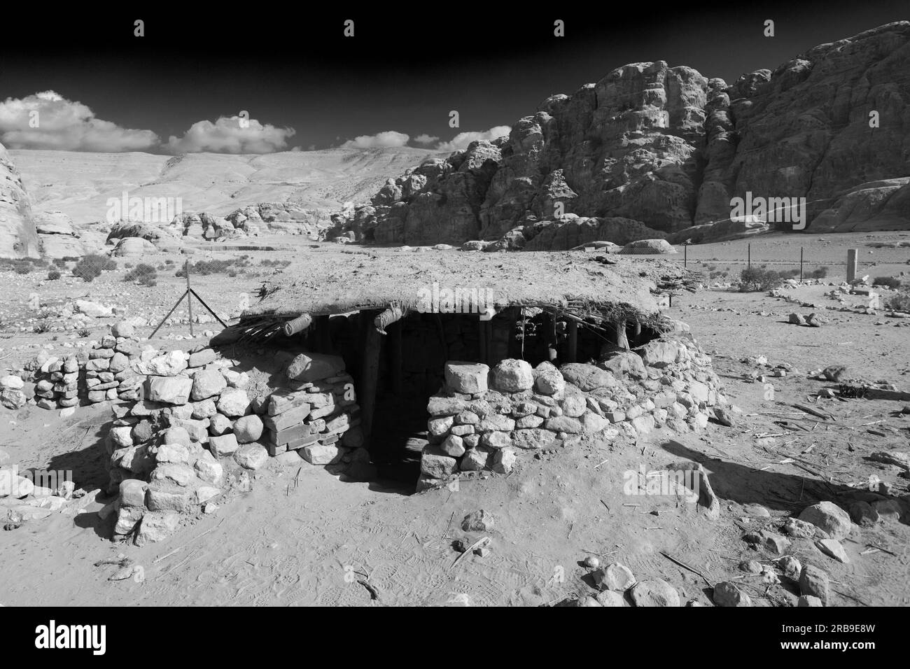The Neolithic archaeological site of Bayda village, near Little Petra ...