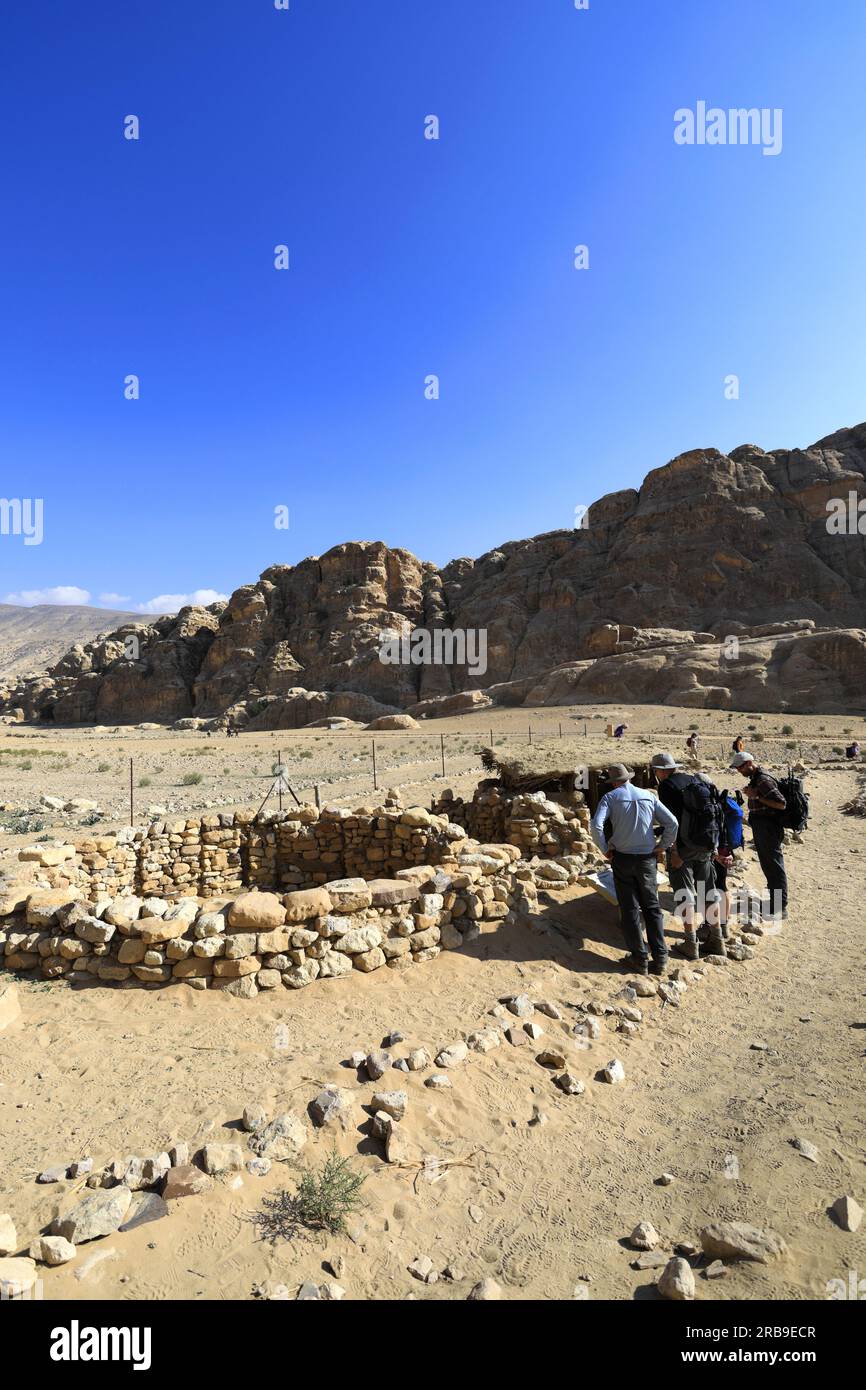 The Neolithic archaeological site of Bayda village, near Little Petra ...