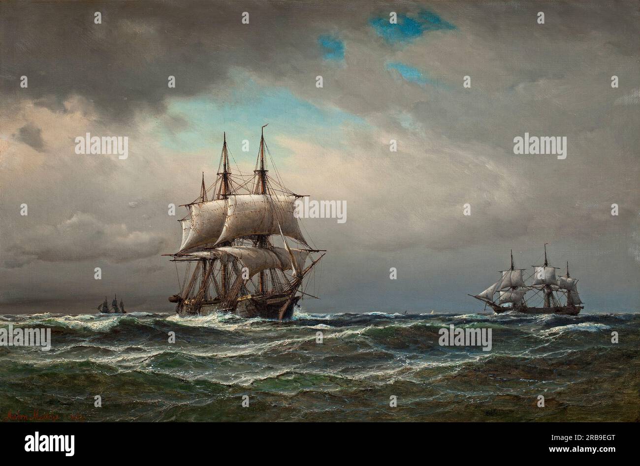 Melbye anton hi-res stock photography and images - Alamy