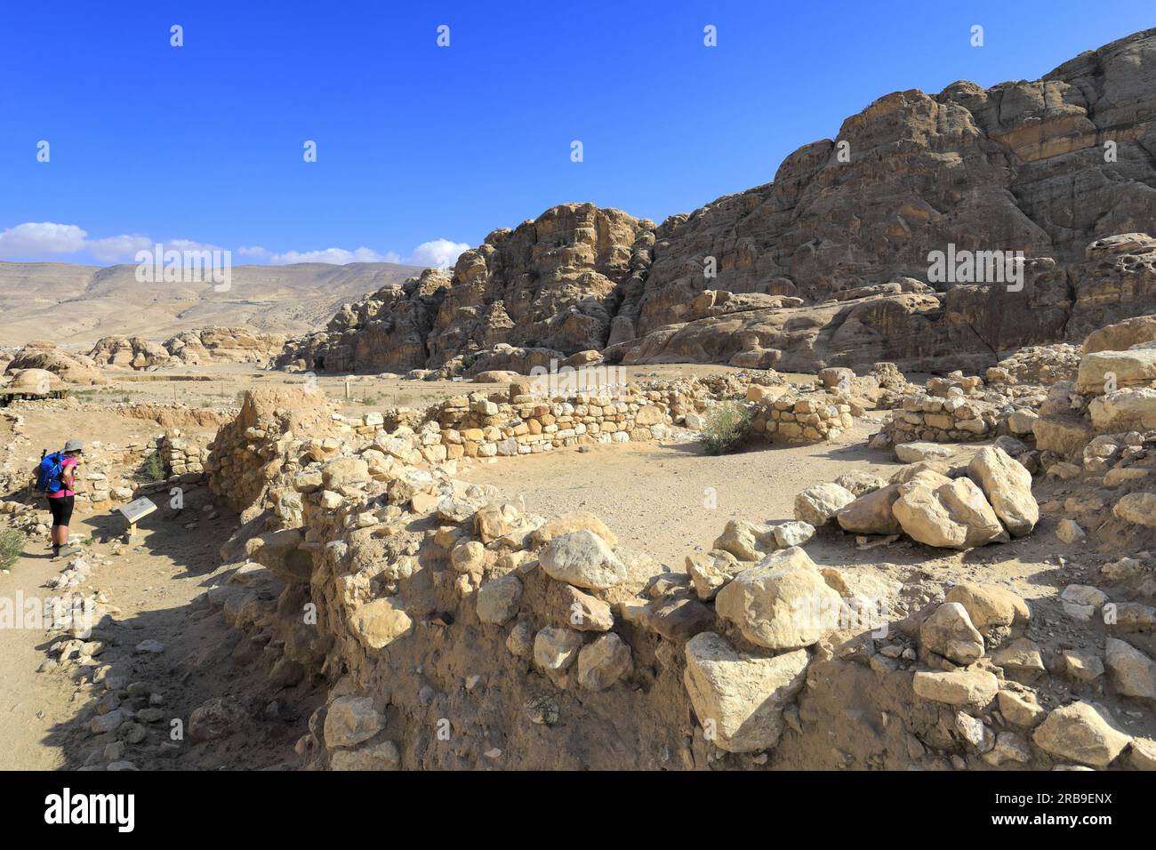 The Neolithic archaeological site of Bayda village, near Little Petra ...