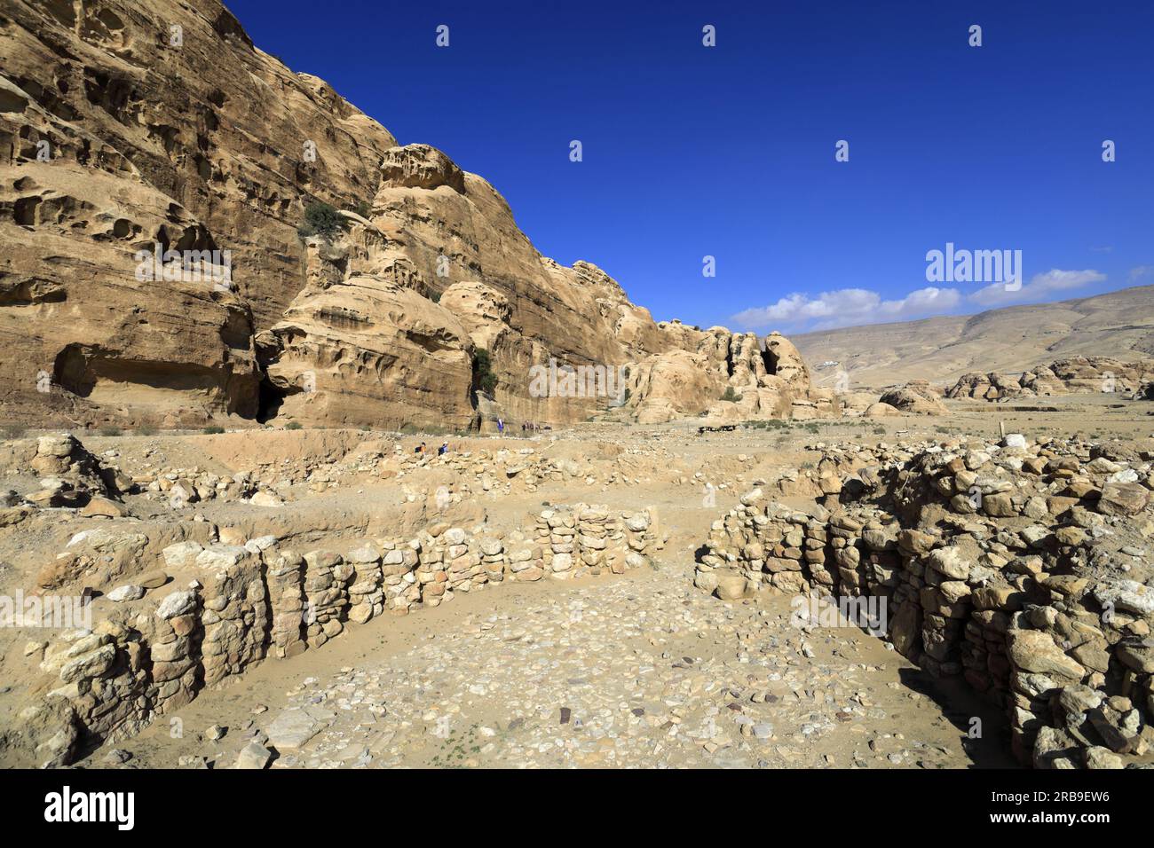 The Neolithic archaeological site of Bayda village, near Little Petra ...