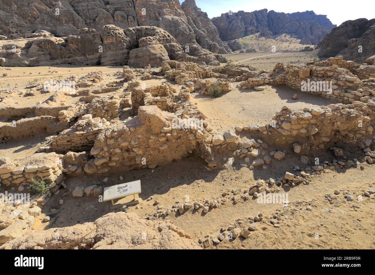 The Neolithic archaeological site of Bayda village, near Little Petra ...