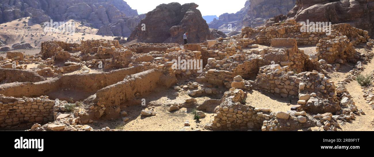 The Neolithic archaeological site of Bayda village, near Little Petra ...