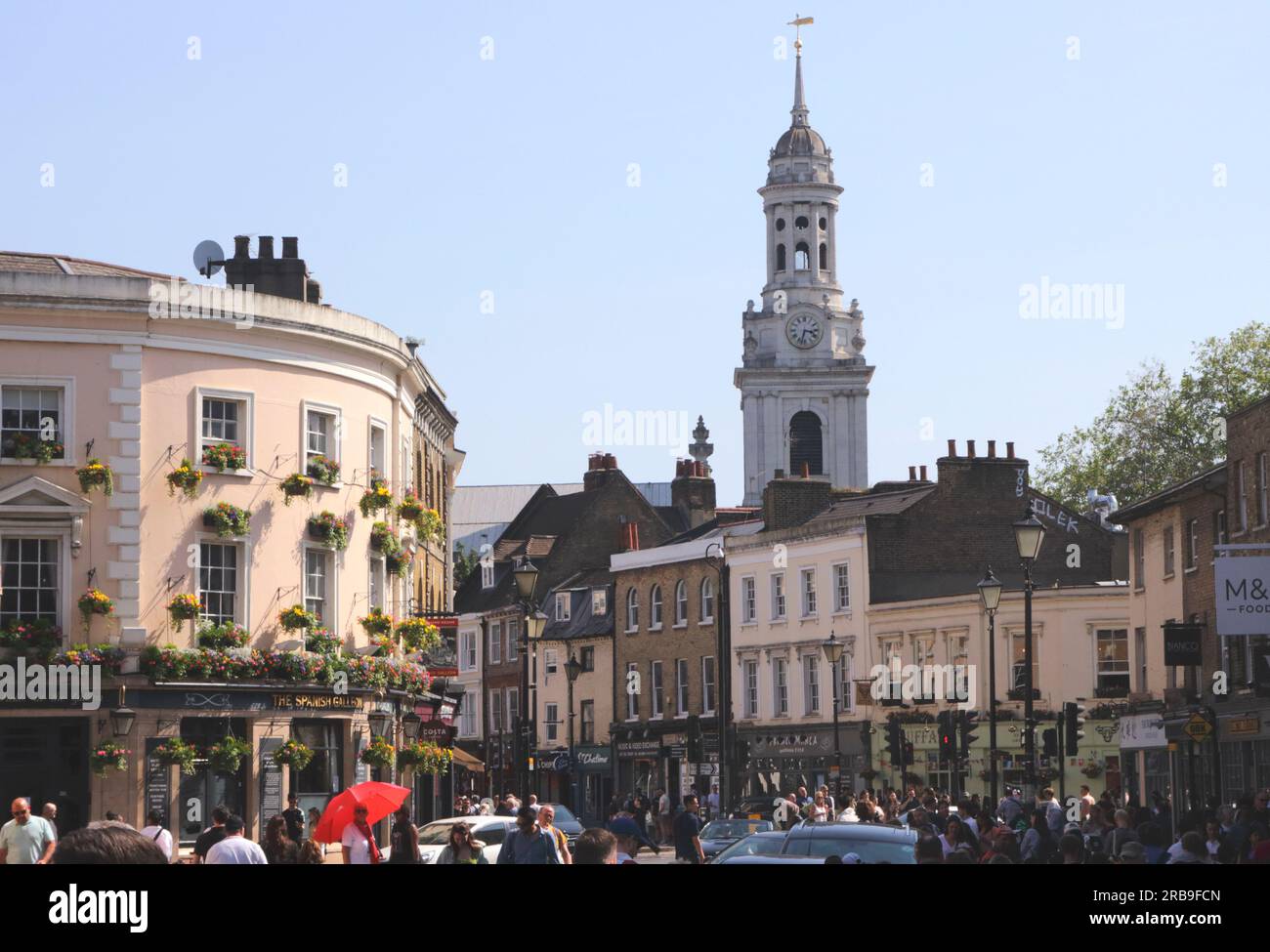 Greenwich Church Street Greenwich London Stock Photo - Alamy
