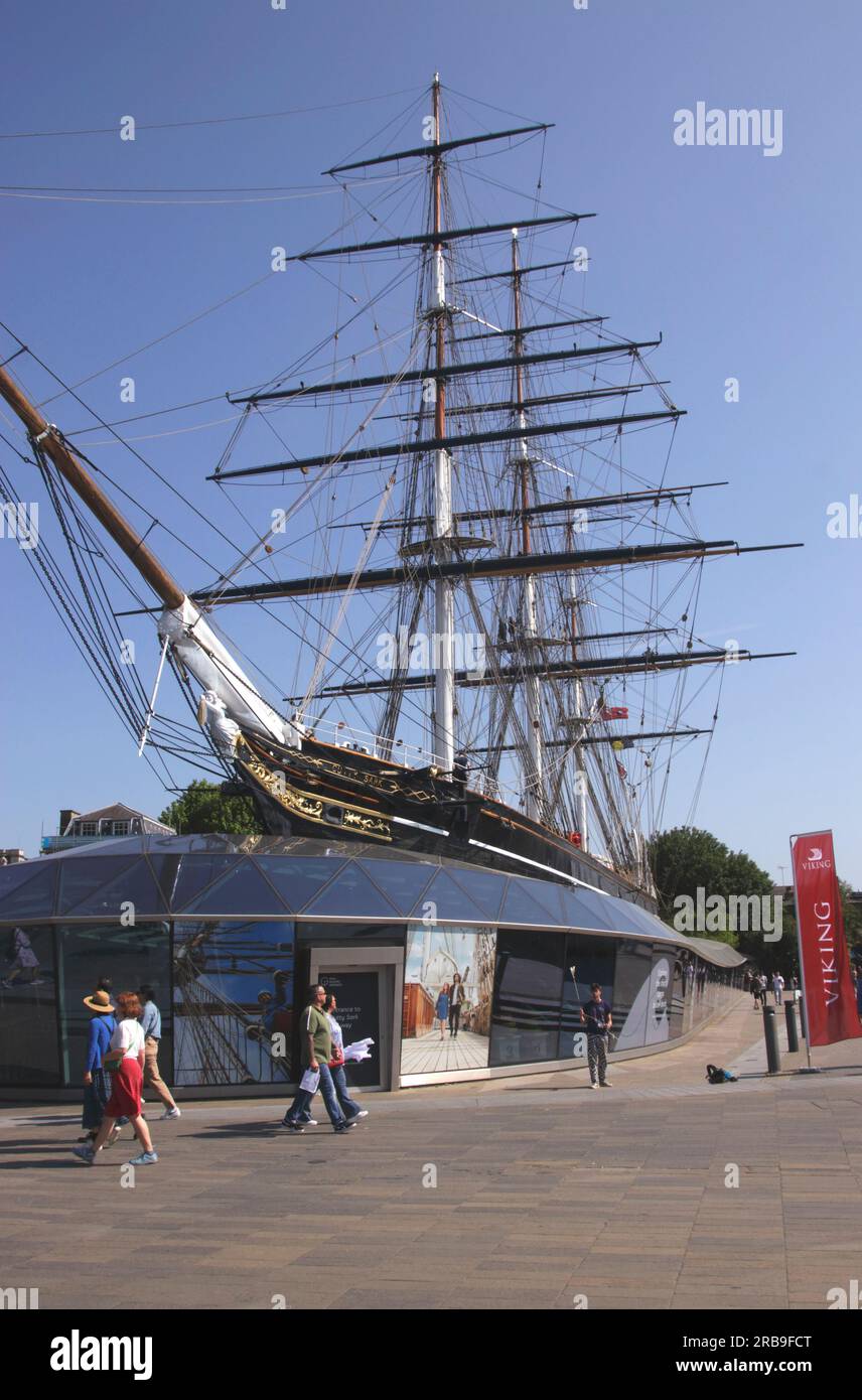Cutty Sark at Greenwich London UK Stock Photo - Alamy