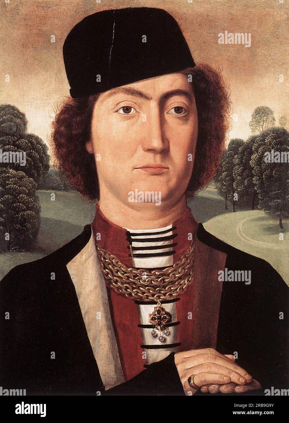 Portrait of Jacques of Savoy 1470 by Hans Memling Stock Photo - Alamy