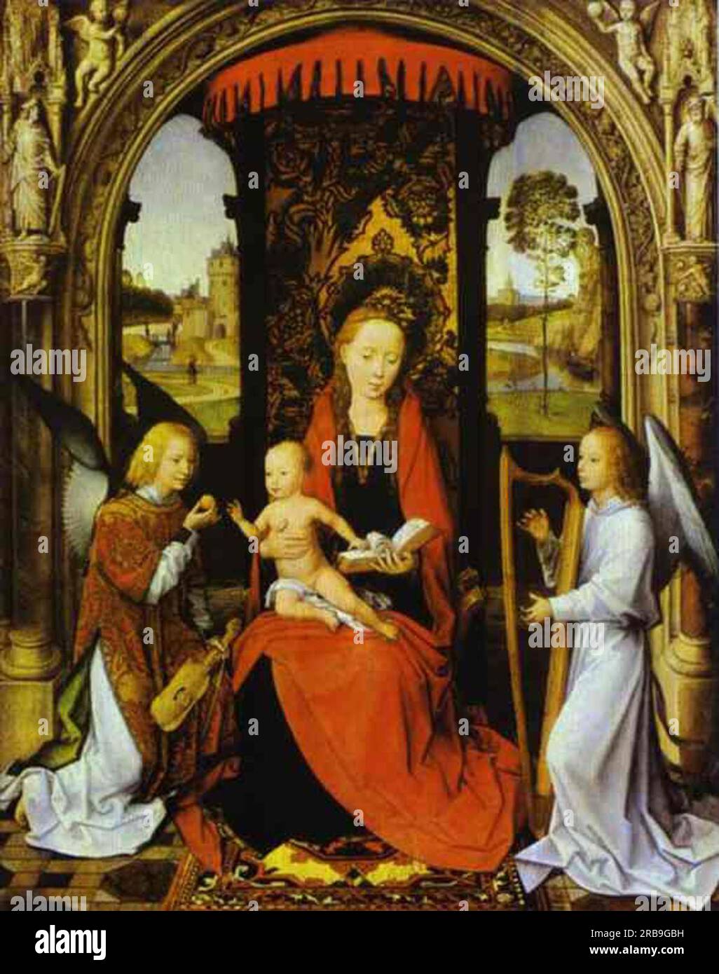 Madonna and child by hans memling hi-res stock photography and images - Alamy