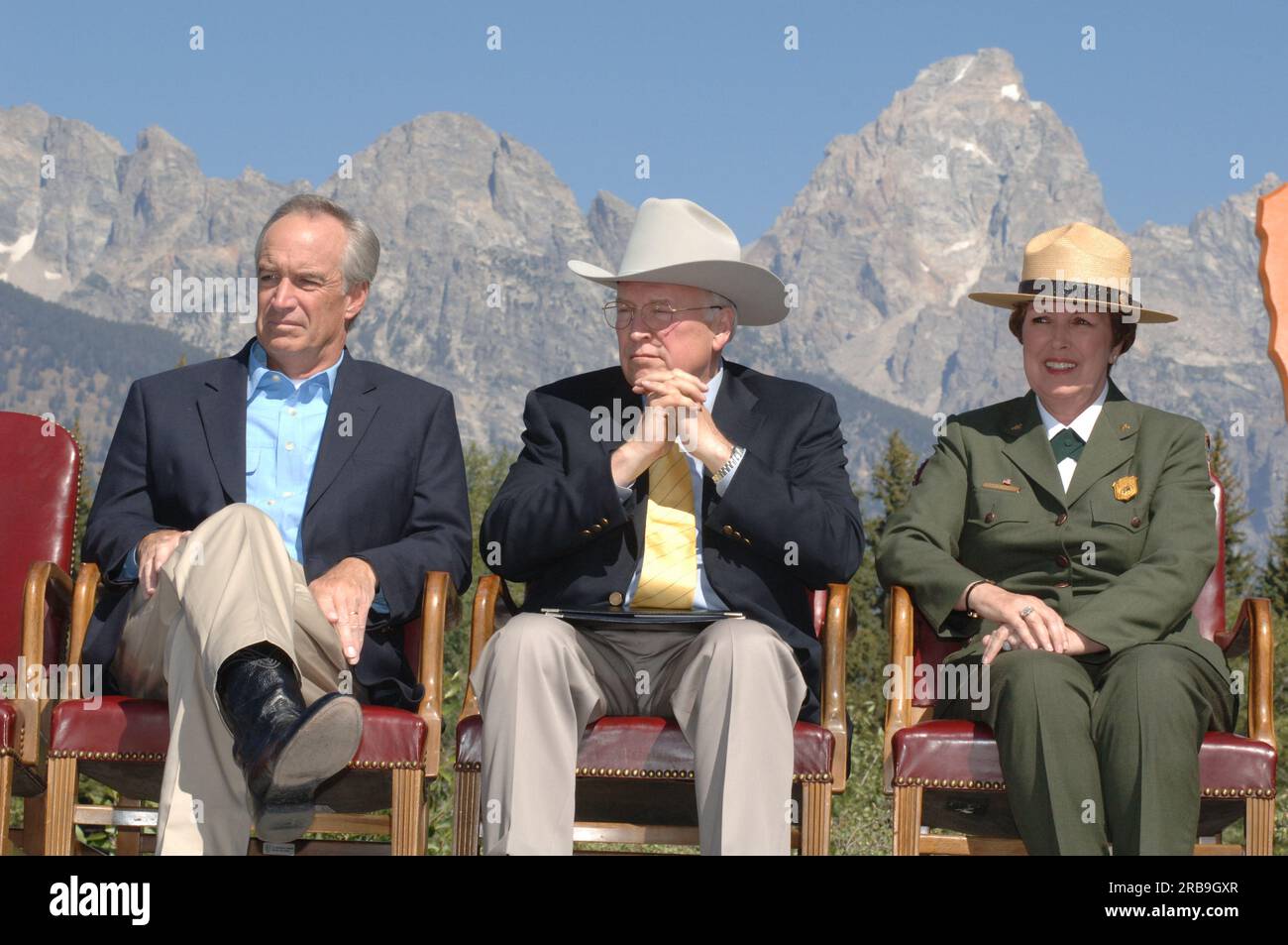 Dedication ceremony for the new Craig Thomas Discovery and Visitor ...