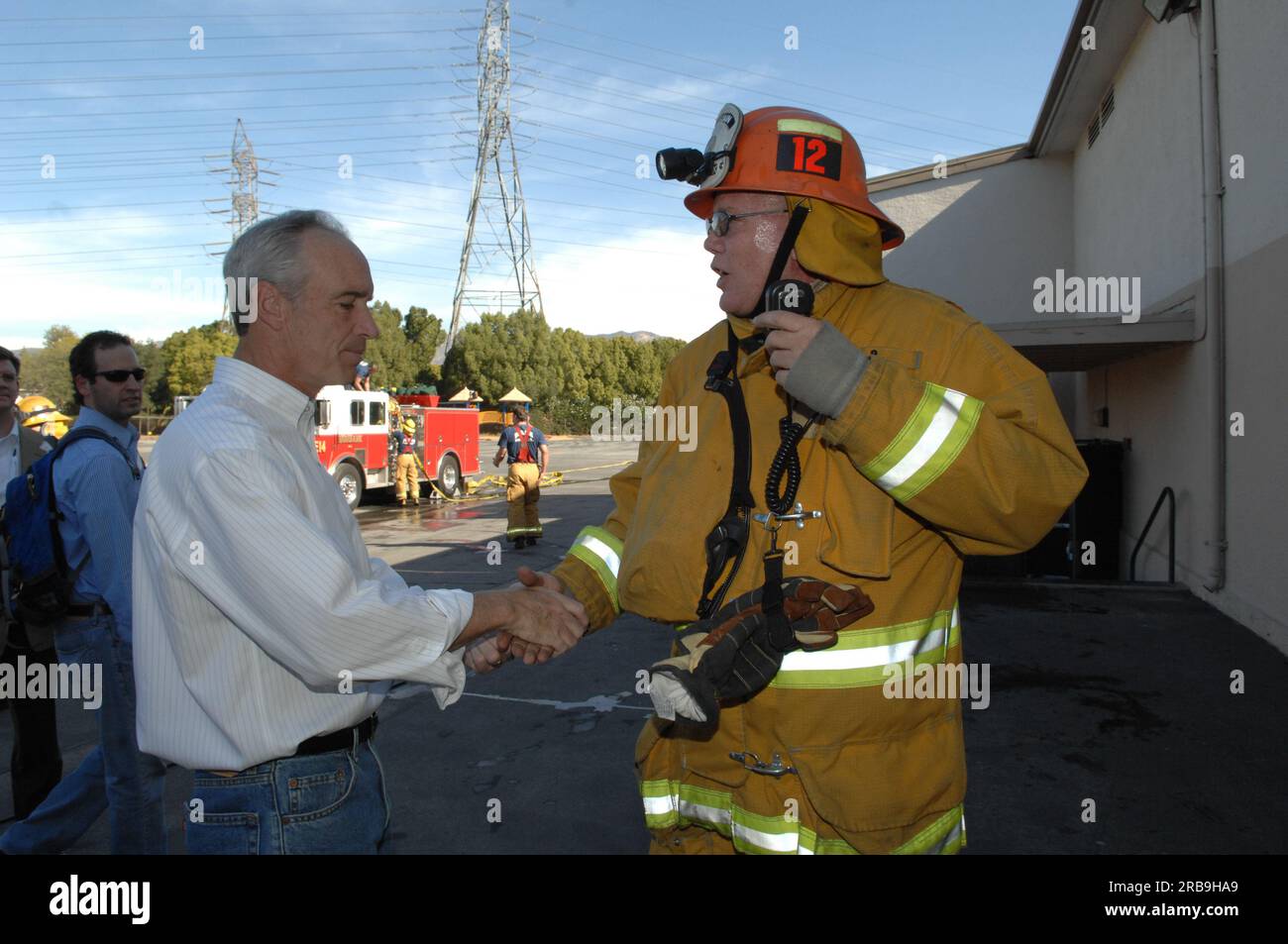 Los angeles earthquake drill hi-res stock photography and images - Alamy