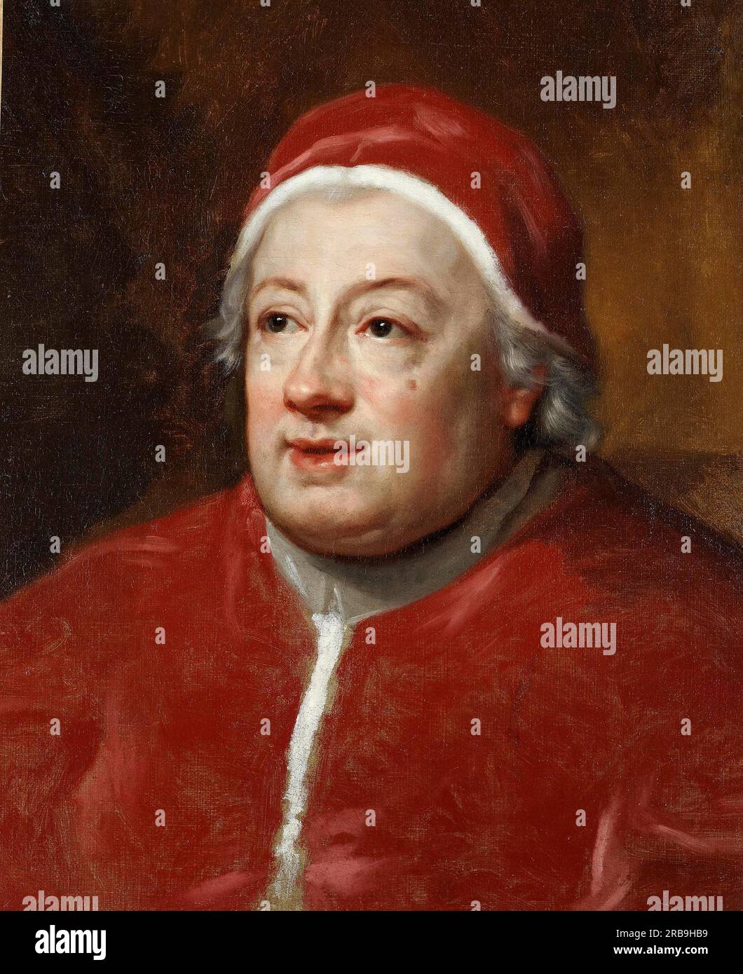 Portrait of Pope Clement XIII by Anton Raphael Mengs Stock Photo - Alamy