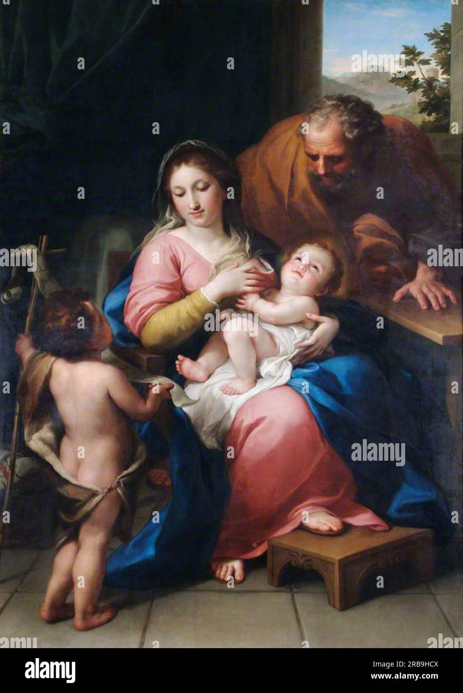 The holy family raphael mengs hi-res stock photography and images - Alamy