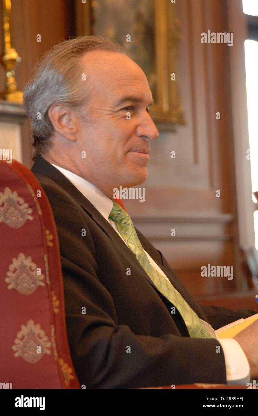 First official day at the Department of the Interior: Secretary Dirk ...