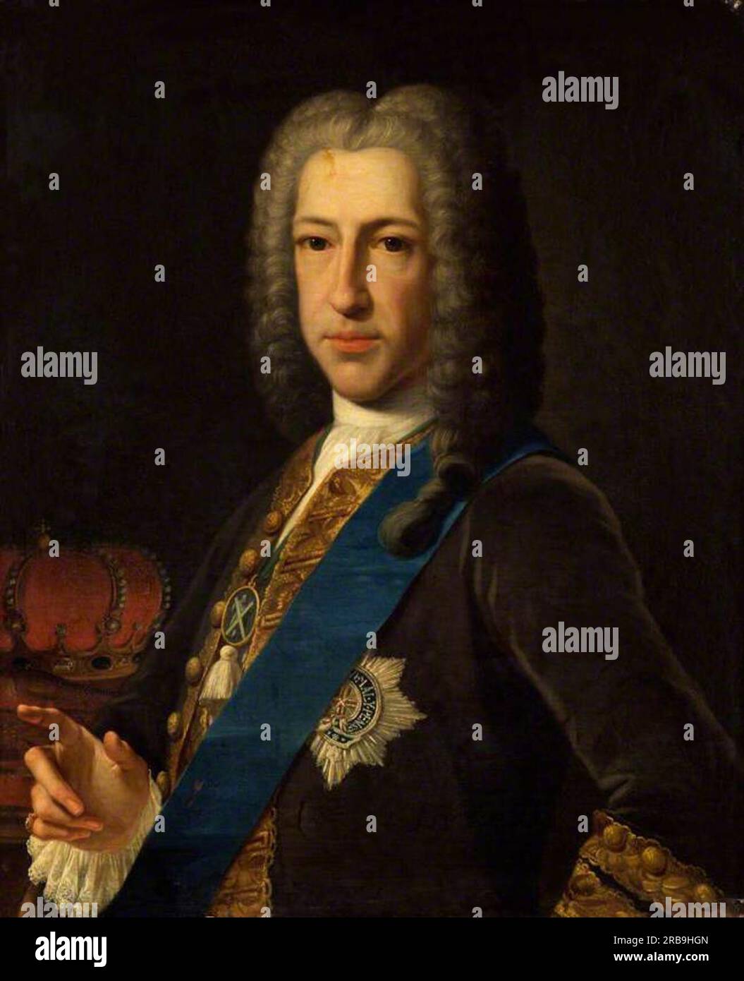 Prince James Francis Edward Stuart 1748 by Anton Raphael Mengs Stock ...