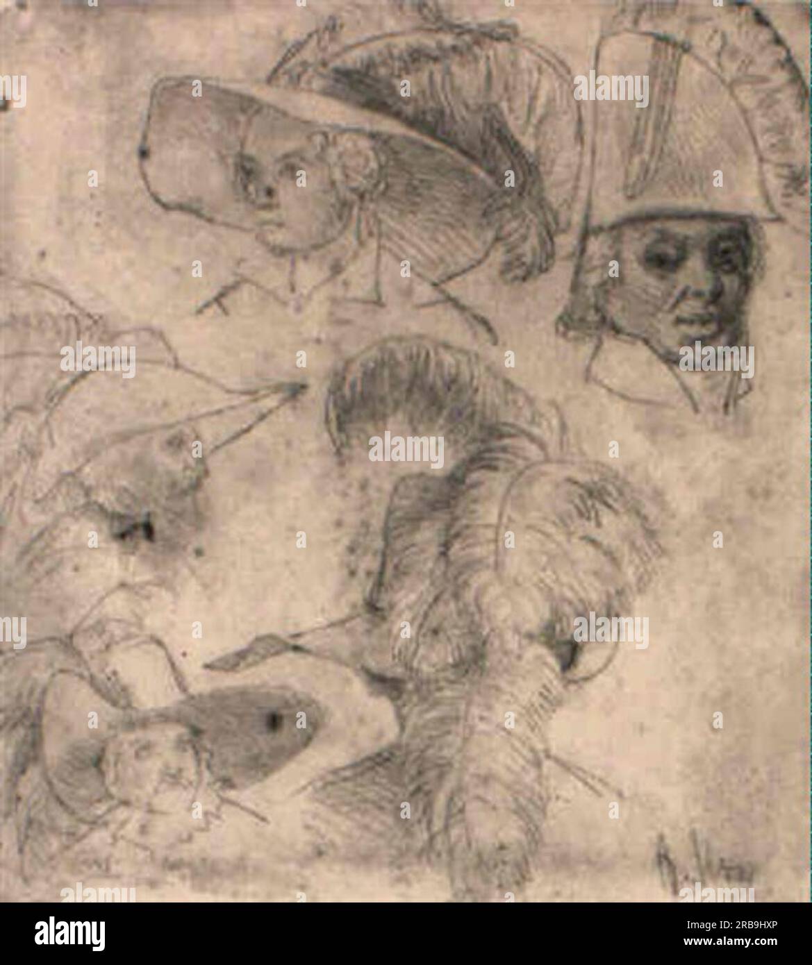 Sheet of heads hi-res stock photography and images - Alamy